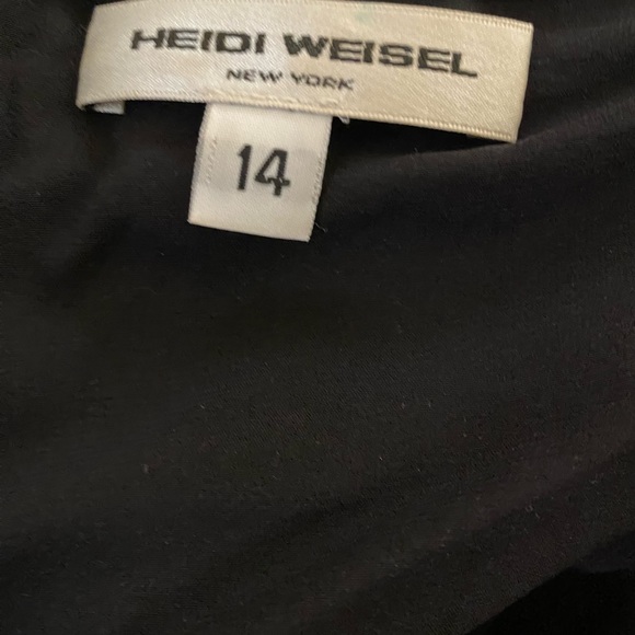 Heidi Weisel | Dresses | Heidi Weisel Black Sequin Silk Ss Dress | Poshmark